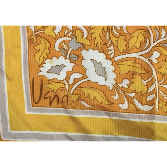 Vera Neumann | Accessories | Vintage Vera Neumann Scarf Orange Floral ...